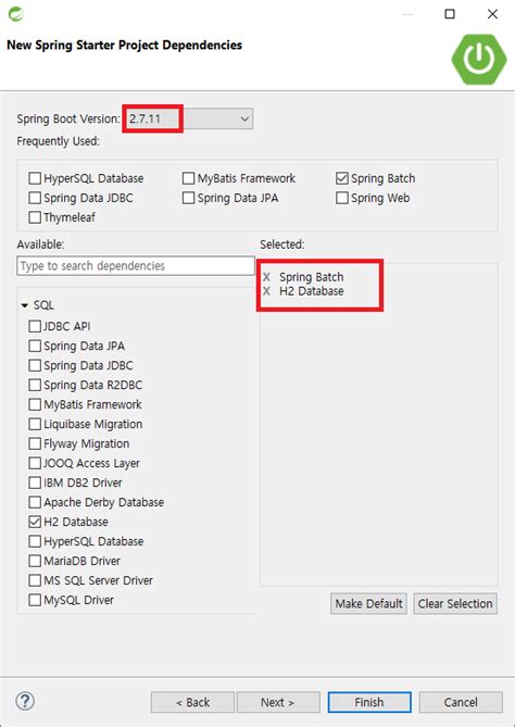 Spring Boot Spring Batch File 옐로우의 블로그