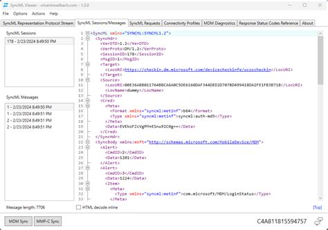 Github Okieselbachsyncmlviewer A Small Real Time Syncml Protocol Viewer