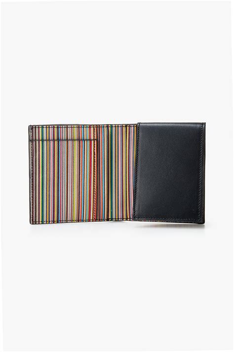 Paul Smith폴스미스 Ps Paul Smith 인 스트라이프 바이폴드 지갑 Sivillage 에스아이빌리지