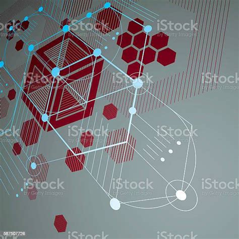 모듈식 바우하우스 3d 벡터 레드 배경 0명에 대한 스톡 벡터 아트 및 기타 이미지 0명 1960 1969 년 1970 1979 년 Istock