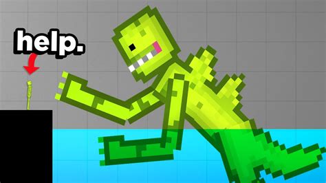 MELONZILLA EATS RAGDOLLS Melon Sandbox Playground YouTube