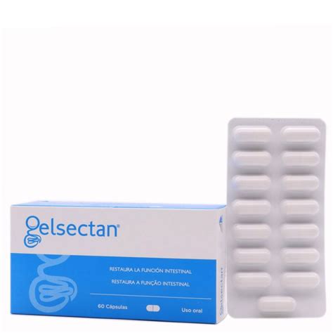 Gelsectan 60 Cápsulas Para El Síndrome Del Intestino Irritable Sii