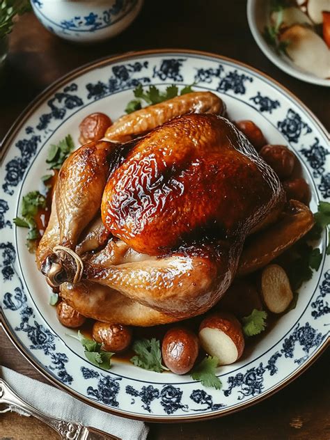 Irresistible Shandong Roast Chicken With Crispy Skin