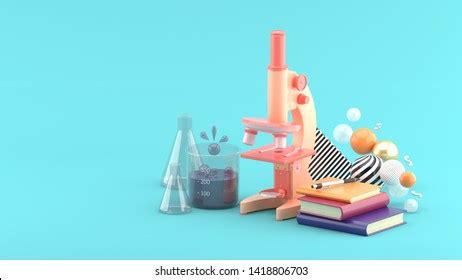 Book On Microscope Images Stock Photos Vectors Shutterstock