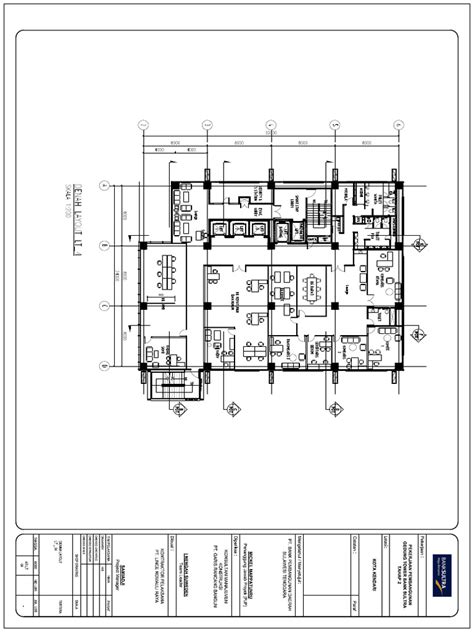 Arsitektur Lantai 4 Bpd Tower Tahap 2 Pdf