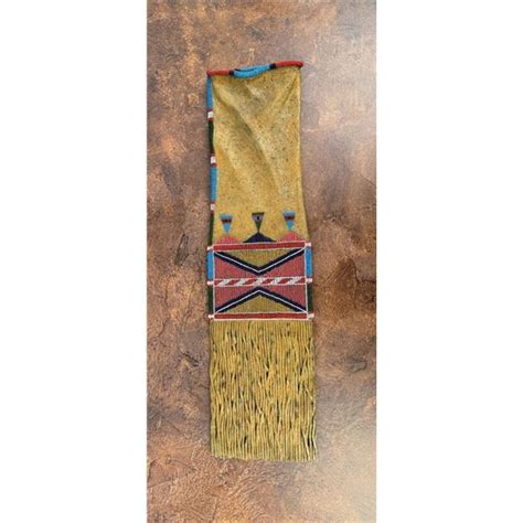 R Scott Nickell Indian Crow Pipe Bag Bronze