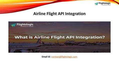 Airline Flight Api Integrationpptx