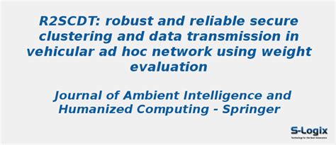 Robust And Reliable Secure Clustering Ns2 Projects S Logix