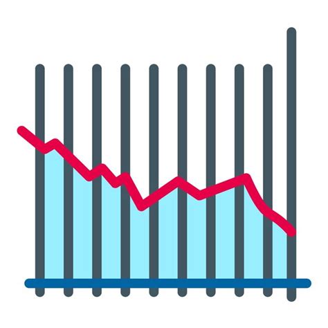 Premium Vector Trend Chart Flat Illustration