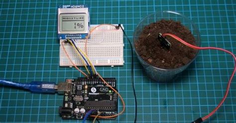Arduino Soil Moisture Sensor Along With A Nokia 5110 LCD Educ8s Tv Watch Learn Build