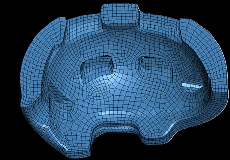 Half Helmet Model For The Fe Simulations Download Scientific Diagram