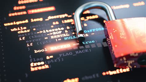 An Abstract Computer Crime Design Concept With A Metallic Circuit Board