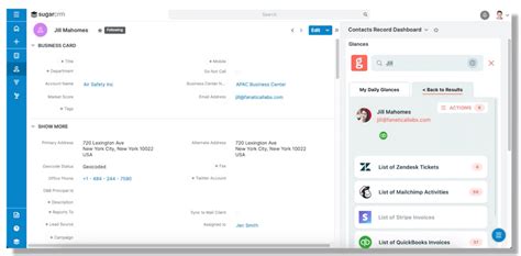 Glances For Sugar Dashlet Gives 360 Degree View Of Your Data Across