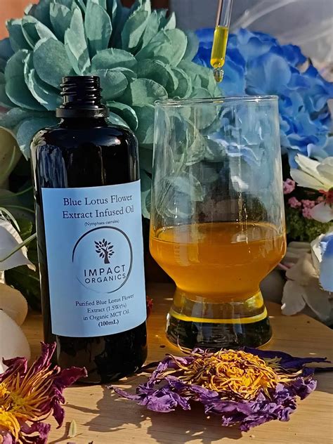 Blue Lotus Flower Extract Infused Oil Uk