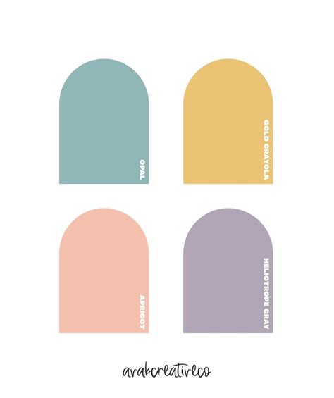 Muted Spring Color Palette Color Palette Design Color Palette Brand