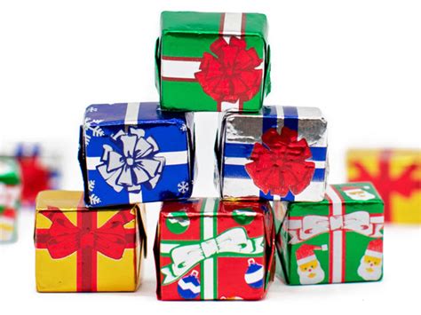 Foiled Mini Presents Christmas Ts Li Lac Chocolates