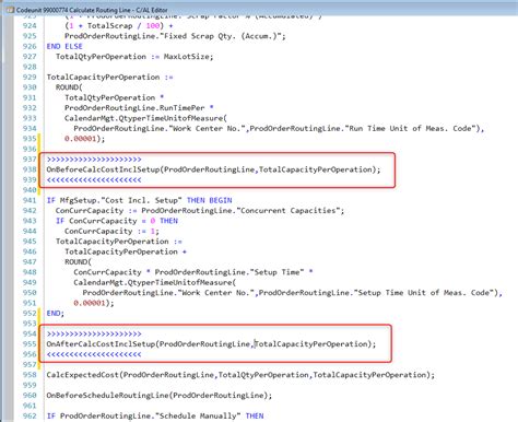 Eventrequest Codeunit 99000774 Function Calculateroutingline · Issue 3640 · Microsoft