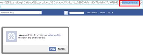C Facebook Web Application Extended Permissions Second Step Dont