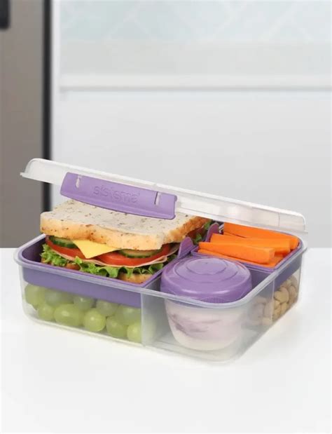 Lunchbox Sistema Bento Lunch To Go L Z Pojemnikiem Na Jogurt Ml Mix Kolor W