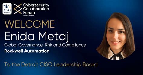 Cybersecurity Collaboration Forum On Linkedin Detroit