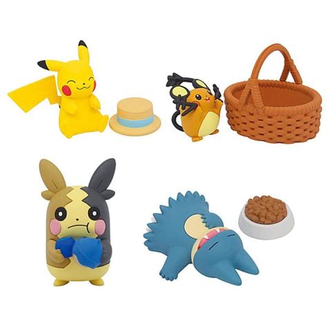 【挖寶盒】takara Tomy 寶可夢野餐公仔 扭蛋 整套4款 蝦皮購物
