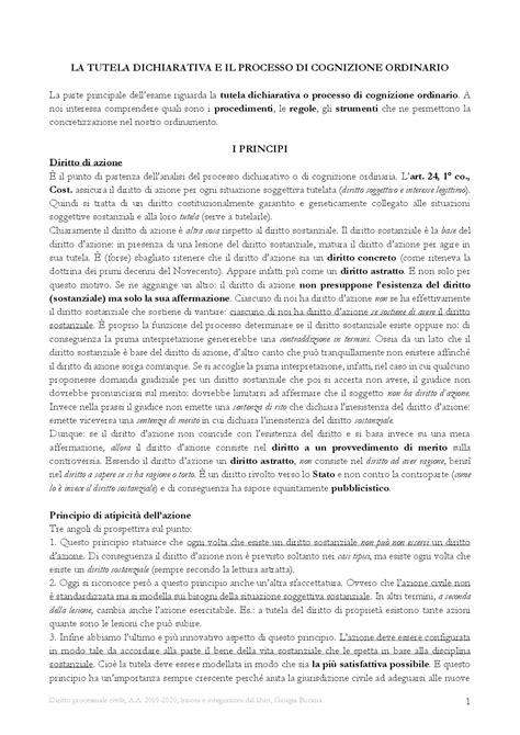 Riassunto Luiso Di Procedura Civile Sintesi Del Corso Di Diritto