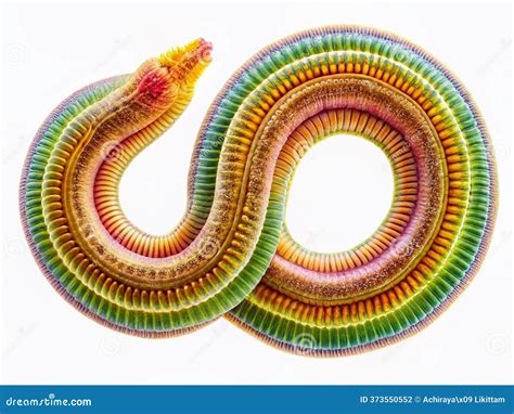 Intestinal Tapeworm Parasite A Microscopic View Of A Parasitic Worm