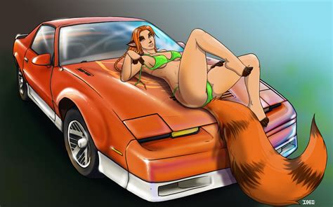 Rule 34 2010 Bikini Breasts Car Color Feline Female Firebird Furry