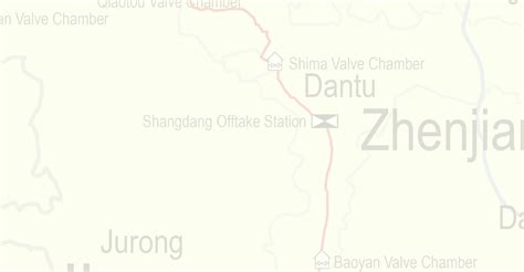 Editable Digital Map For Single Pipeline Project In Jiangsu Province