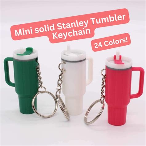 Mini Stanley Keychain Etsy