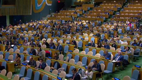 Un General Assembly Votes Overwhelmingly For Gaza Ceasefire
