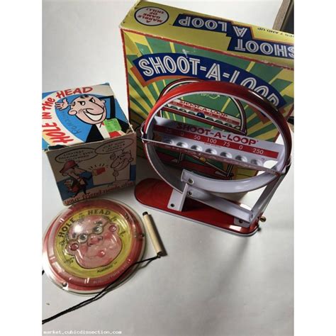 Lot Of X2 Dexterity Games Shoot A Loop And Hole In The Head