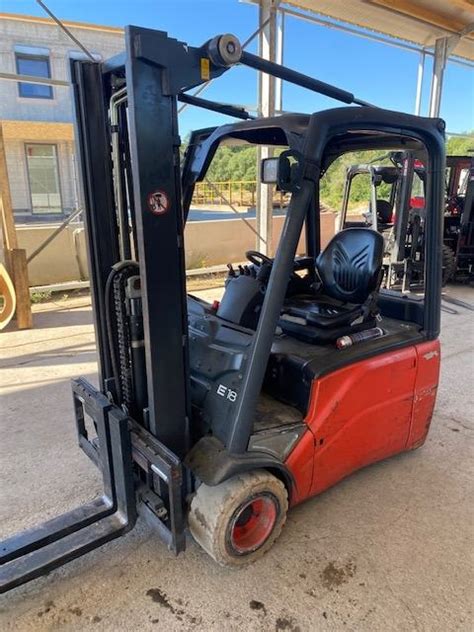 Električni Viličar Linde E18 Serija 386