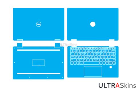 Dell Xps 9365 Skin Template Vector Cut File Ultraskinsnet