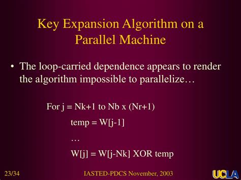Ppt Parallel Analysis Of The Rijndael Block Cipher Powerpoint Presentation Id3371564