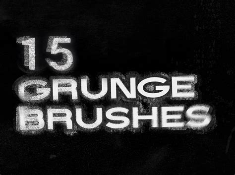 Download 200 Extensive Free Grunge Photoshop Brushes
