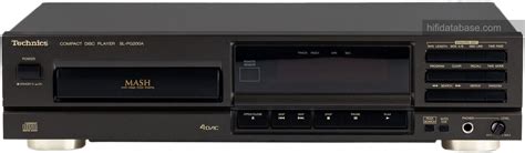 Technics SL PG A Hi Fi Database CD Players