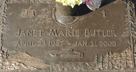 Janet Marie Janie” Duffer Butler 1967 2000 Find A Grave Memorial