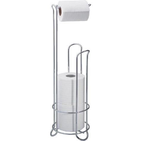 Interdesign Classico Chrome Freestanding Toilet Paper Holder Almandoz Hardware Ltd