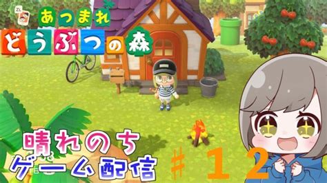 ♯無人島生活12日目〈案内所完成！！〉【あつまれどうぶつの森】あつ森初見プレイ！今度は島で返済生活するんだって配信【晴れのちゲーム配信