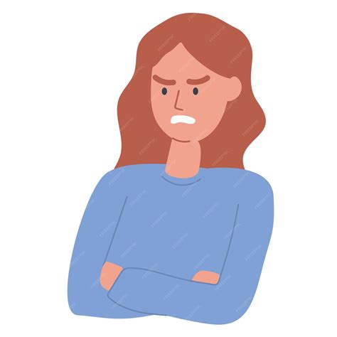 Premium Vector Angry Evil Furious Wicked Embittered Exasperated