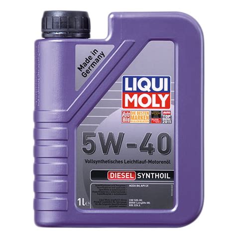 Синтетическое Моторное Масло - Diesel Synthoil SAE 5W-40 1л - Liqui Moly