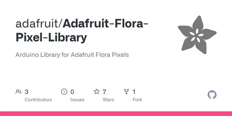GitHub Adafruit Adafruit Flora Pixel Library Arduino Library For Adafruit Flora Pixels