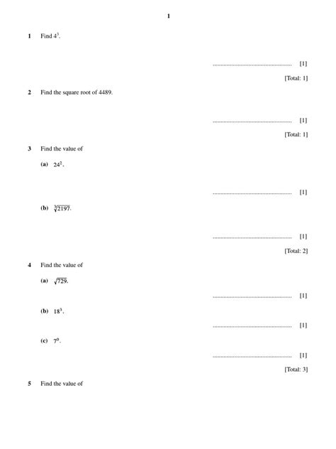 Calculation Of Powers And Roots Pdf Arithmetic Number Theory