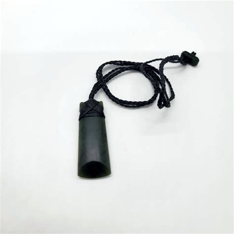 Nephrite Narrow Jade Toki W Natural Finish Hawaiian Accessories