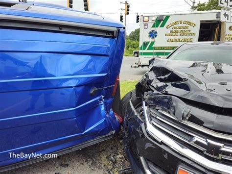 No Injuries After Serious Collision With One Occupant Trapped In
