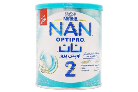 شیر خشک نان اپتی پرو ۲ نستله 400 گرمnestle Nan Optipro 2 Milk Powder