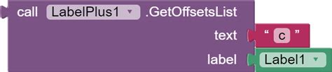 Labelplus Additional Methods For The Label Component Extensions Mit App Inventor Community