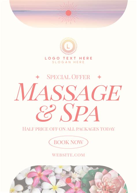 Modern Massage Therapy Letterhead Brandcrowd Letterhead Maker