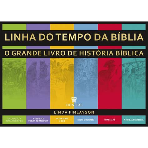 Livro Linha do Tempo da Bíblia o Grande Livro de História Bíblica